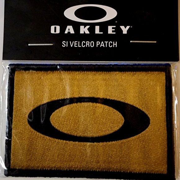 Oakley | Accessories | Oakley Si Patch Ellipsegold 1668008 | Poshmark